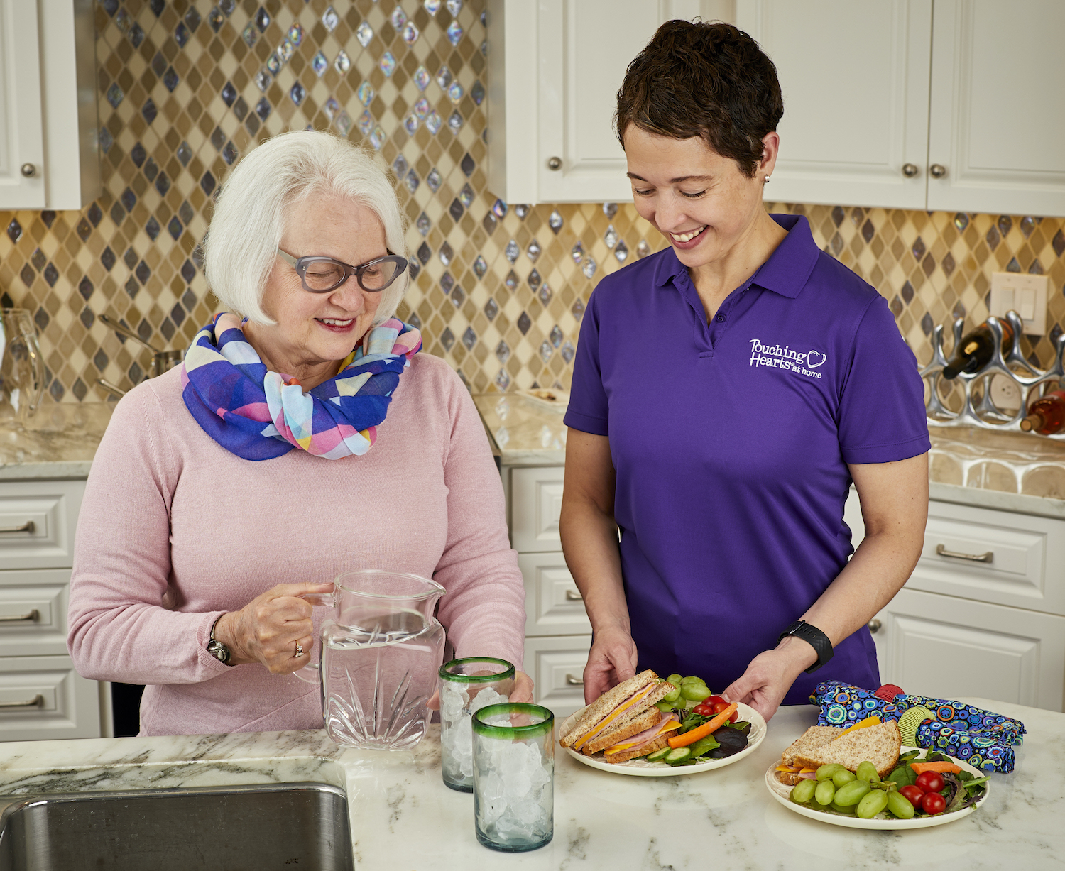 Touching Hearts at Home